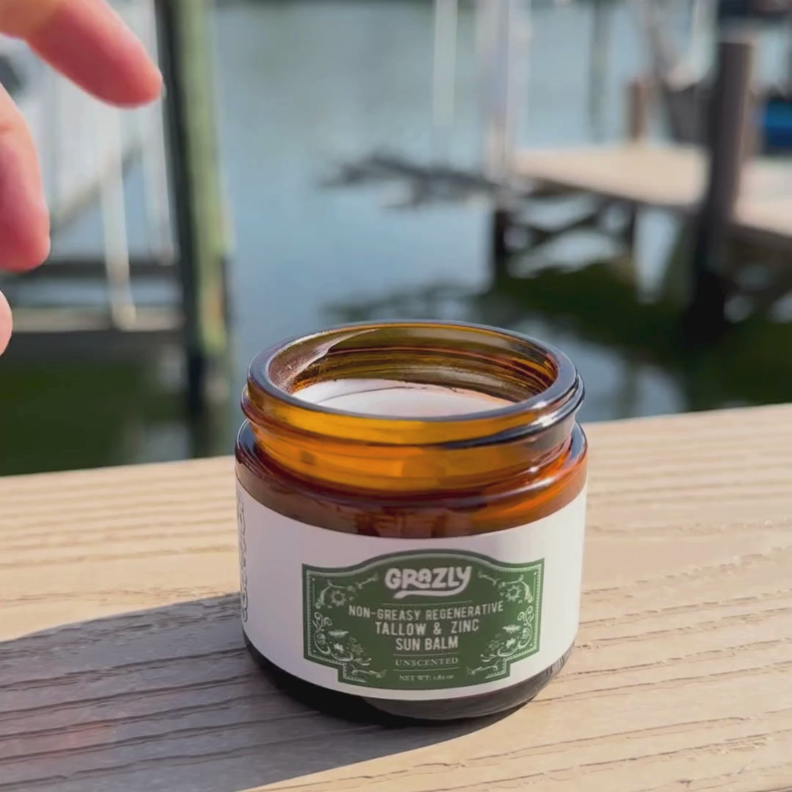 Regenerative Tallow & Zinc Sun Balm