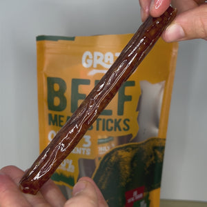 Plain Beef Meat Sticks - 100% Grass-Fed & Finished